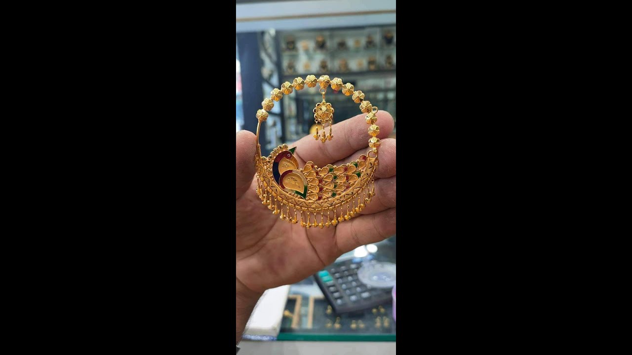 #gold nathiya designs with price #nath #jewellery design rahul #besar ...