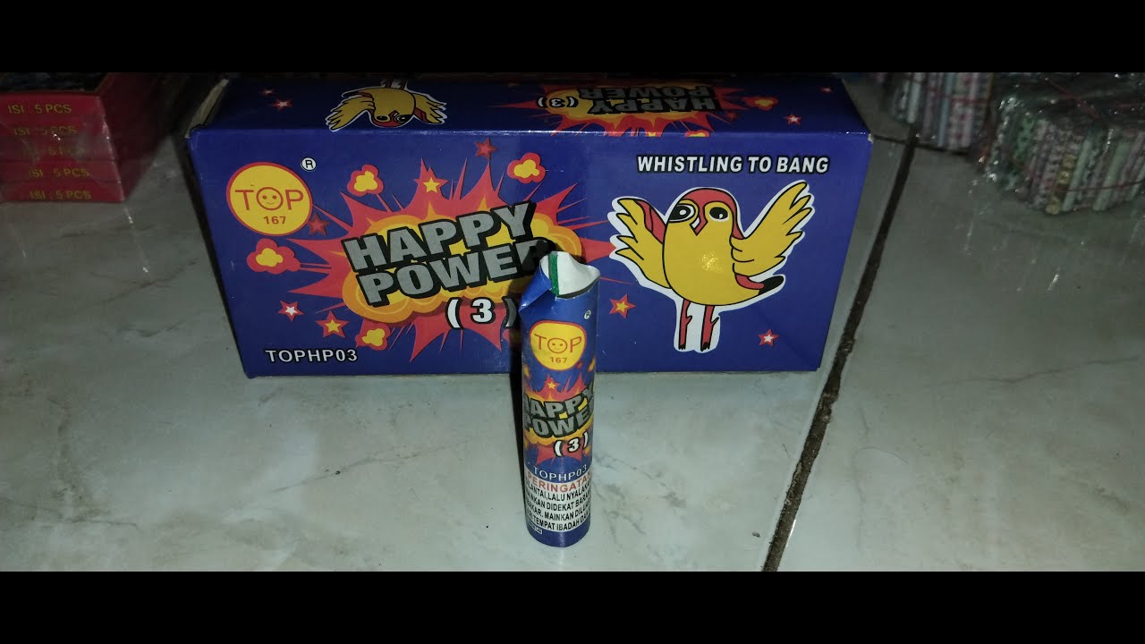 HAPPY POWER (3) by TOP 167 | Kembang Api Petasan Mercon - YouTube