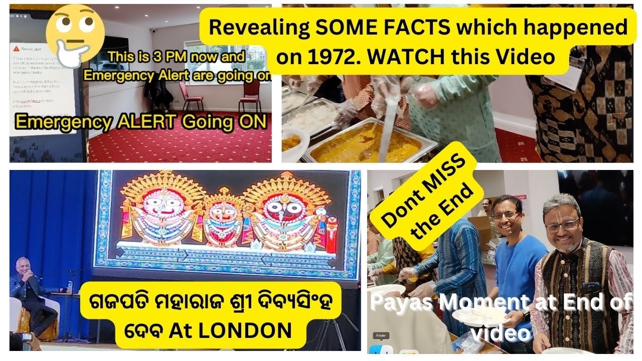 Gajapati Maharaj Shree DibyaSingh Deb At LONDON |King Speaks on ...