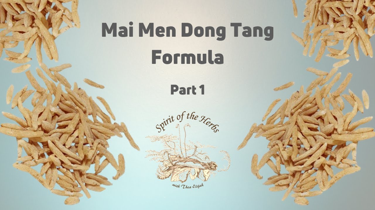 Mai Men Dong Tang | Part 1 | Chinese Medicine | Spirit of the Herbs ...