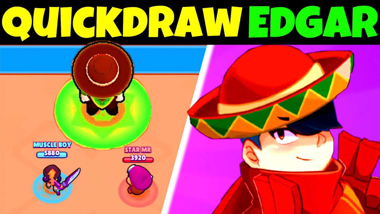 The Story Of Quickdraw Edgar | Brawl Stars Story | Evil Edgar | PRO ...