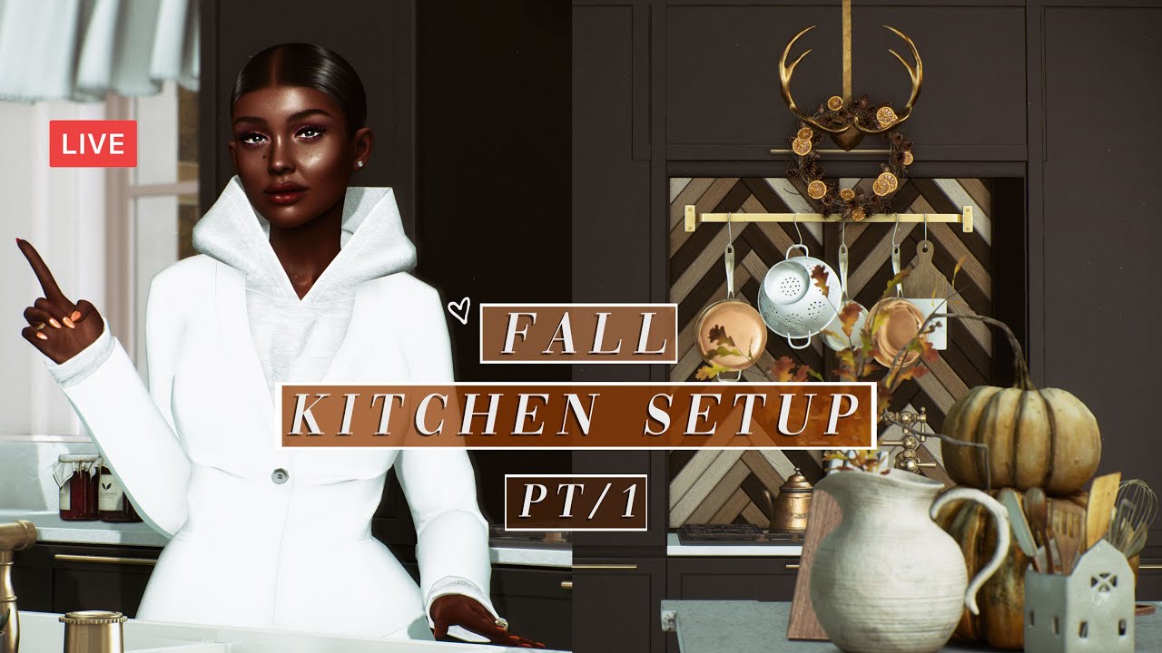 Kitchen Setup for Fall | Part 1 - Modifying Kitchen Foundation | Second ...