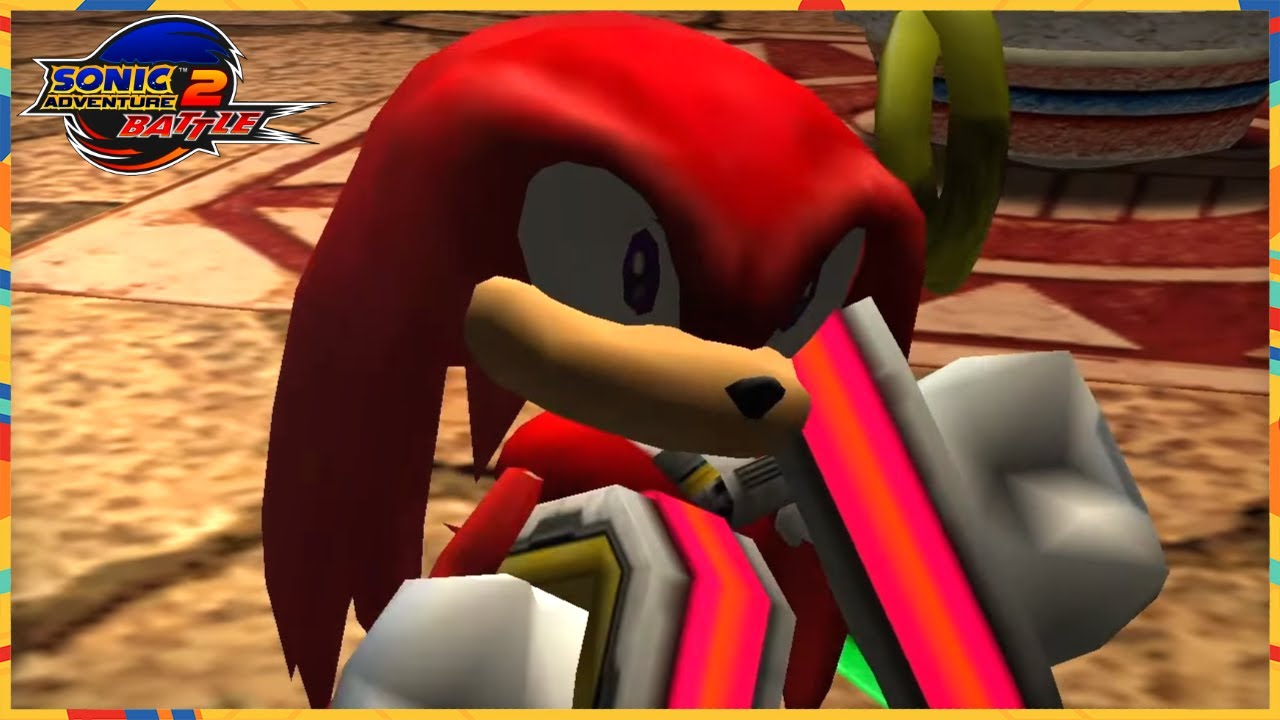 Sonic Adventure 2 Battle - Death Chamber (1st Mission, A-Rank) Knuckles ...