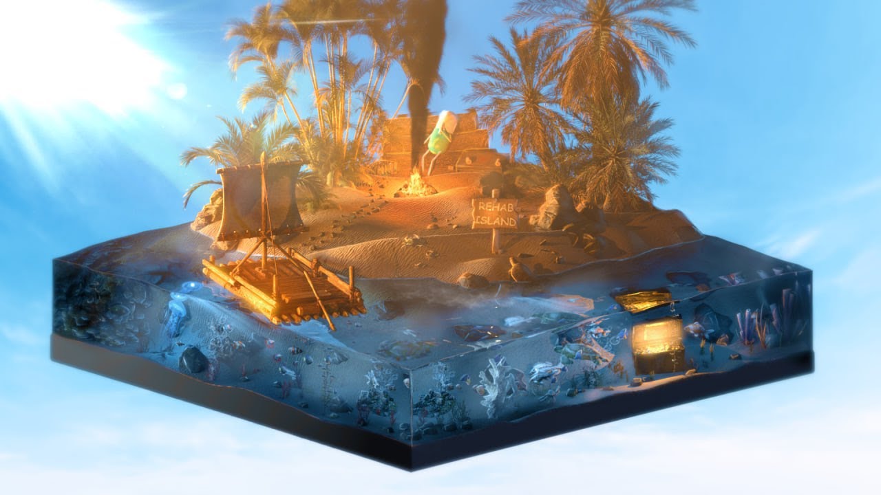 Backstage of the Rehab Island - YouTube