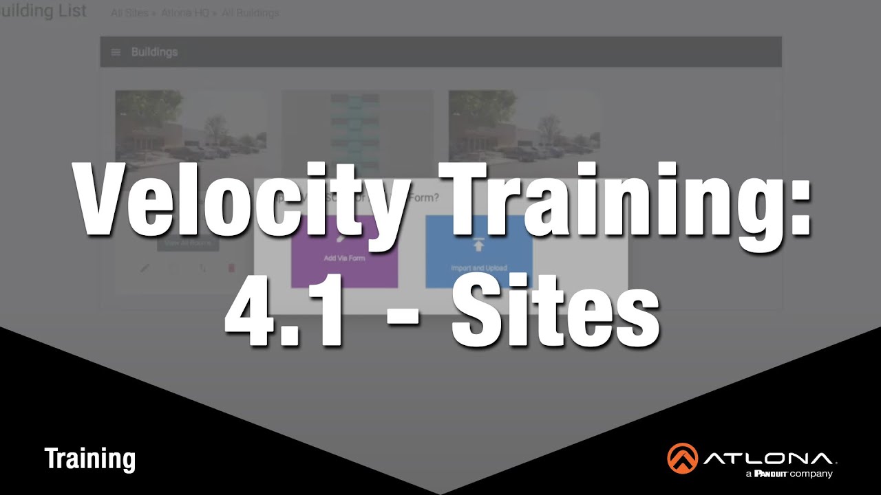 Velocity Training - 4.1 Sites - YouTube