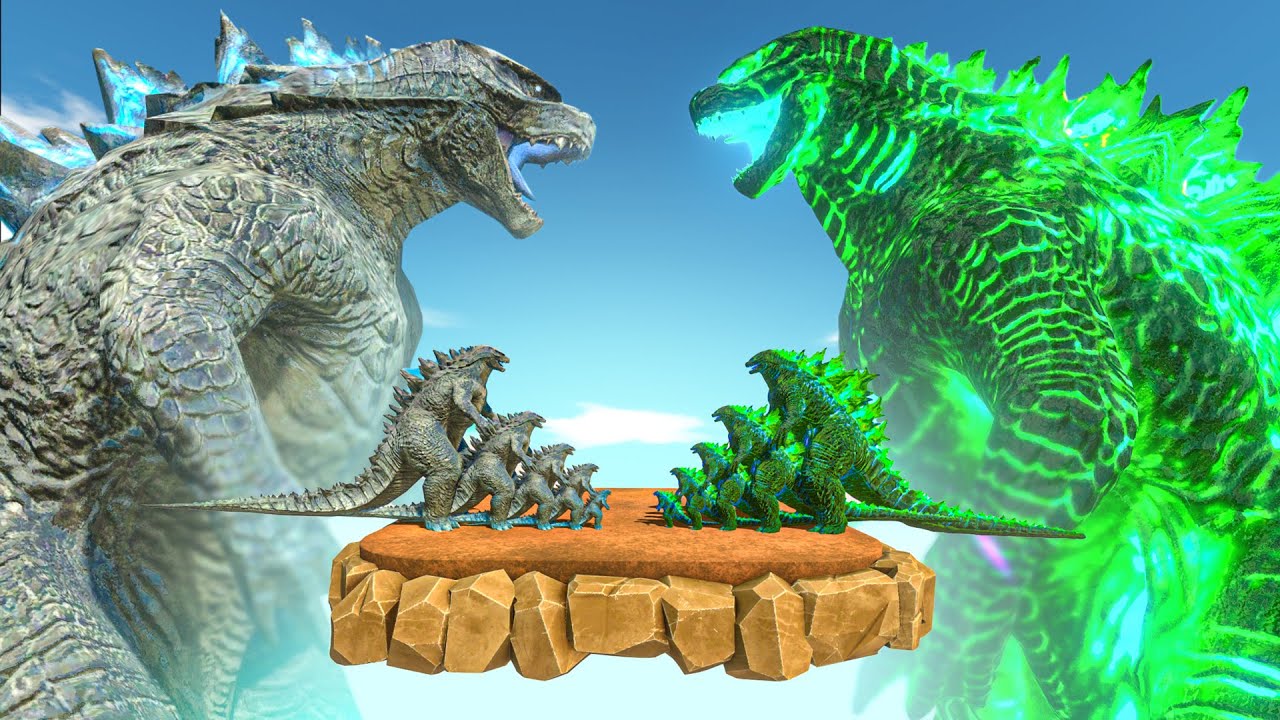 How powerful is Legendary Godzilla vs Thermonuclear Godzilla Green ...