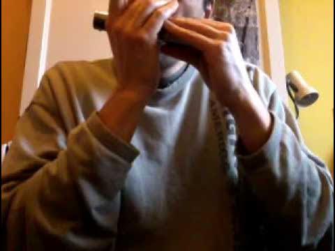 Tombo S-50 slideless chromatic harmonica unpacking Playing some Bluesy sounds - YouTube