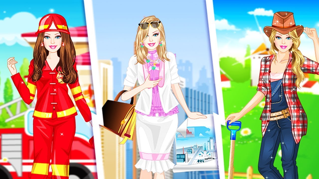 Ellie Loves Her Job - Best Work Costume Dress Up Barbie Game for Girls ...