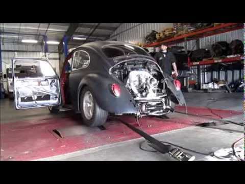 EFI Turbo 1600 Dual Port VW Bug - YouTube