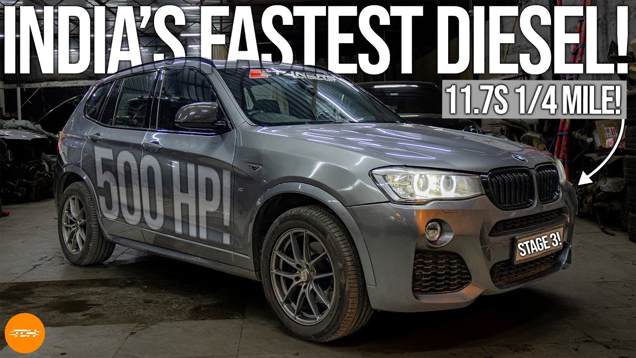 EM Tuned Stage 3 BMW X3 30d M-Sport is INDIA'S FASTEST DIESEL! | (11.7s ...