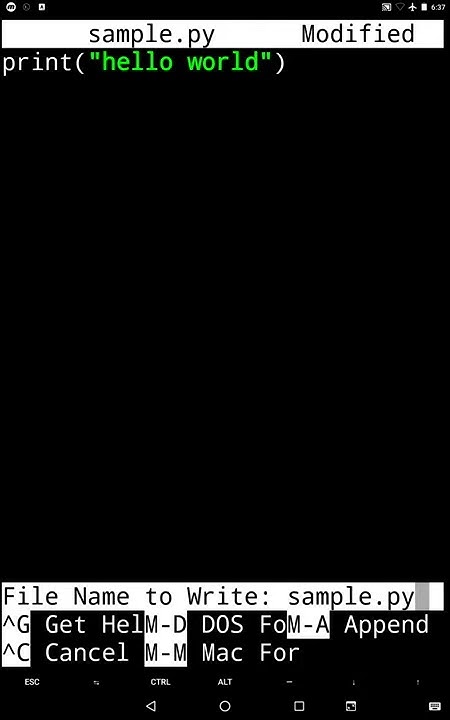 python programming in termux in 31 seconds - YouTube