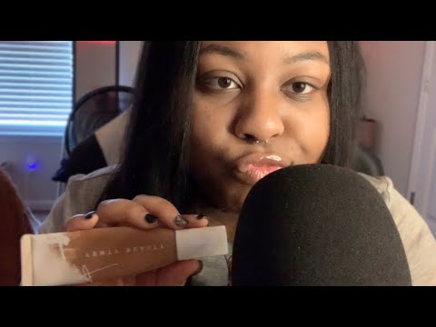 ASMR| Everyday Makeup Triggers~(Tapping & Mouth Sounds) - YouTube