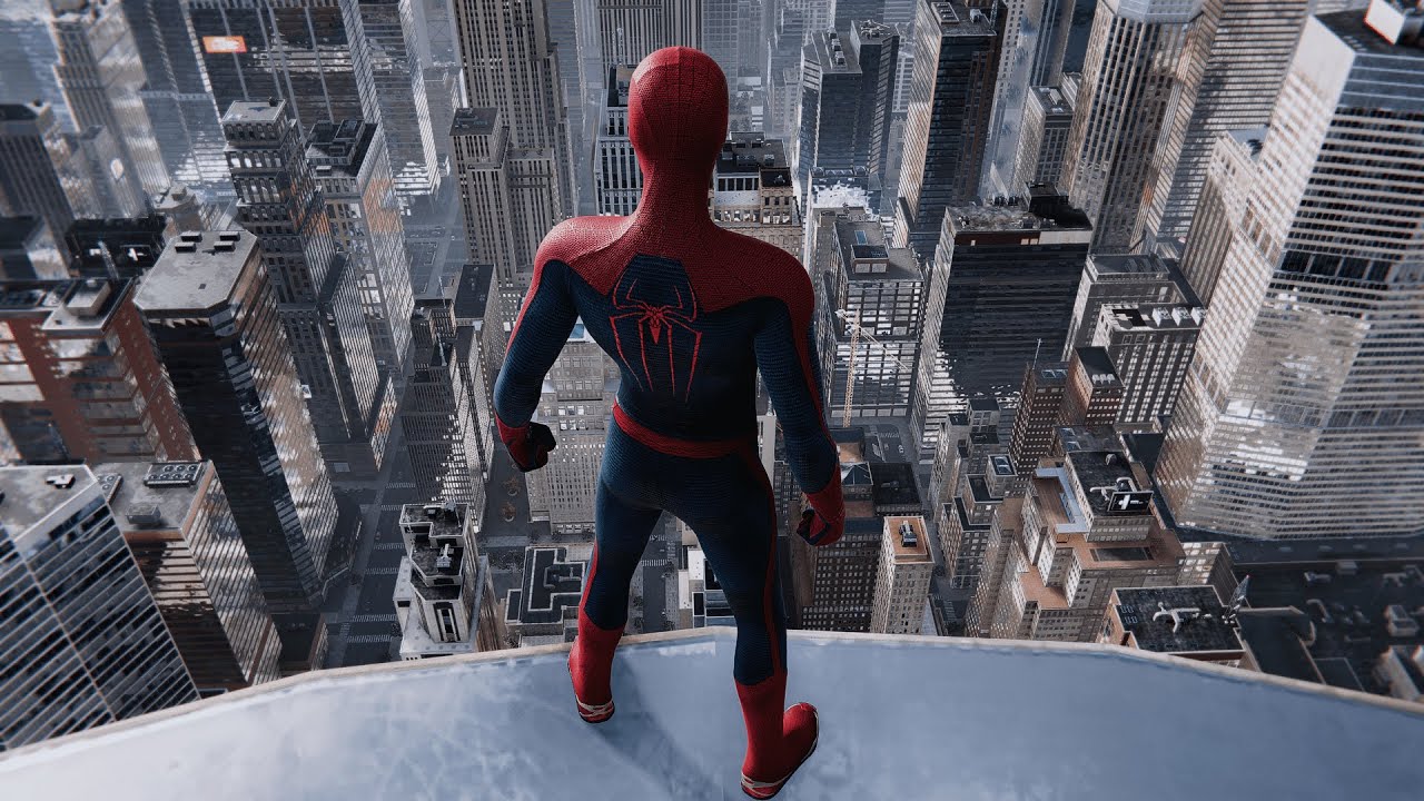 Ultra REALISTIC Amazing Spider-Man Suit . Marvel's Spider-Man. - YouTube