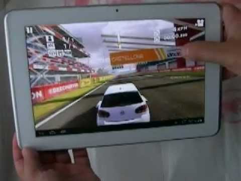 Ampe A10 3G Real Racing 2 - 3G game play. - YouTube