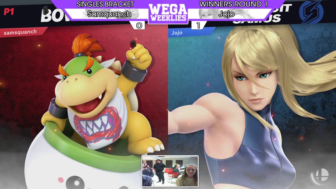WU36 - WR1 - Samsquanch (Bowser Jr.) vs Jojo (Zero Suit Samus) - YouTube