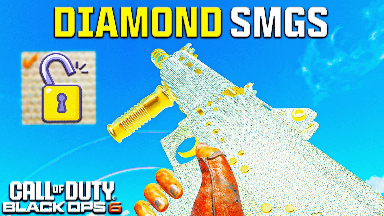 I UNLOCKED DIAMOND SMGs in BLACK OPS 6 and LOVED EVERY SECOND OF IT ...