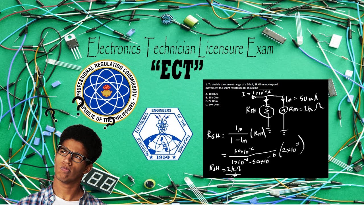 ECT Board Exam Test Equipment Question - YouTube