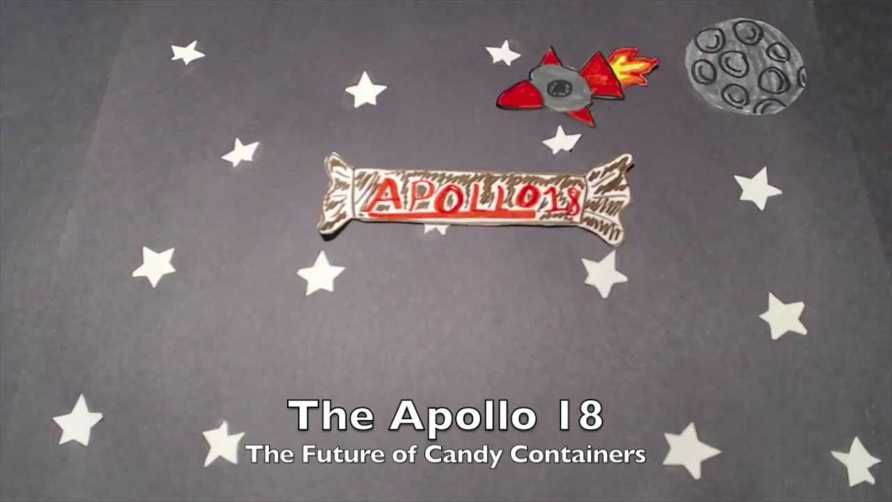 Rocket ship Candy Container Ad v2 - YouTube