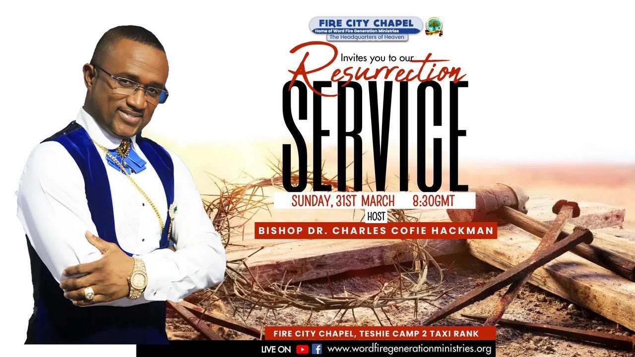Live with Bishop Charles Hackman @ Resurrection Sunday Service | March ...