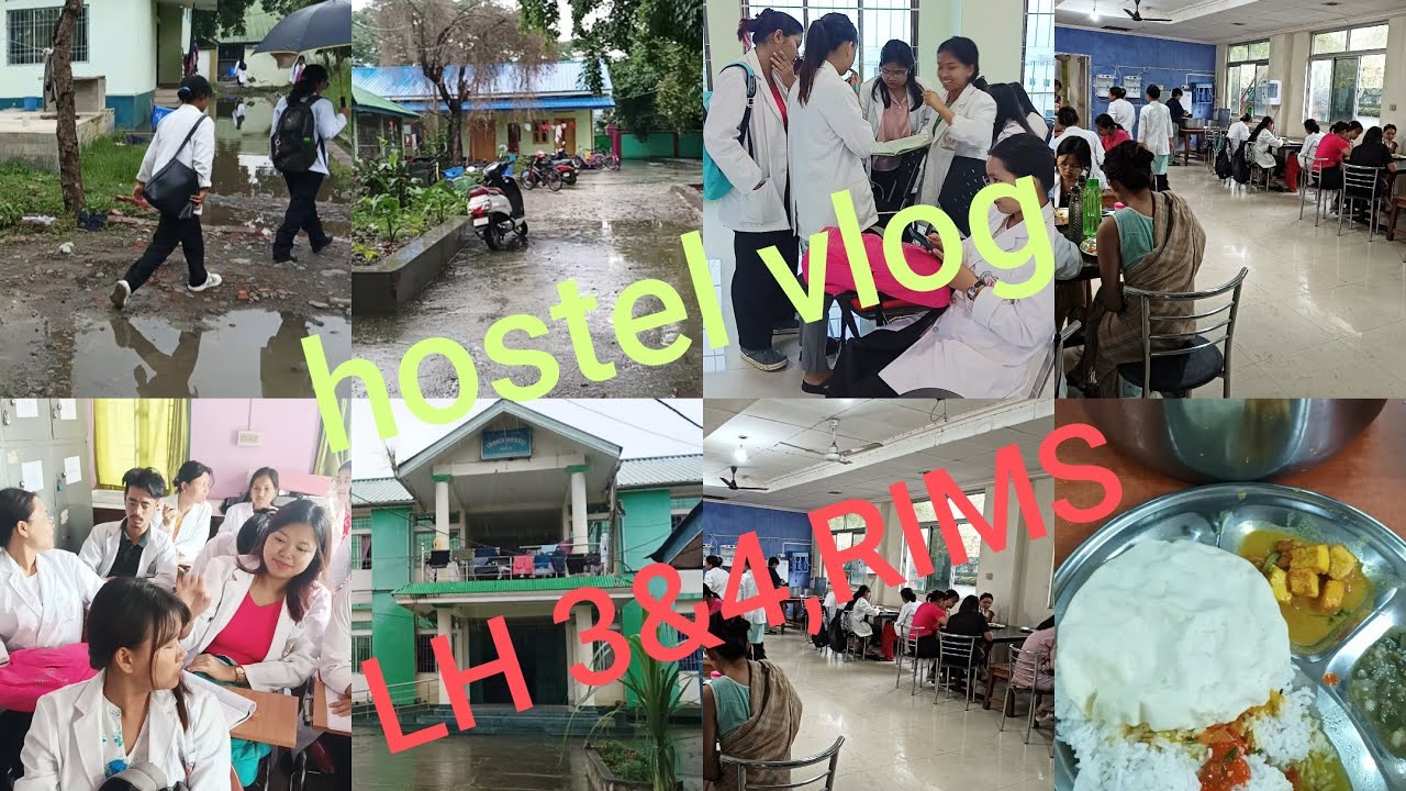 A day in my life at Rims, Imphal. | hostel vlog | flood. - YouTube