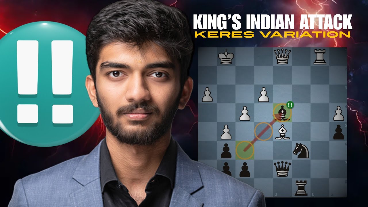 PERFECT COUNTERATTACK!!! - Praggnanandhaa vs Gukesh - King's Indian ...