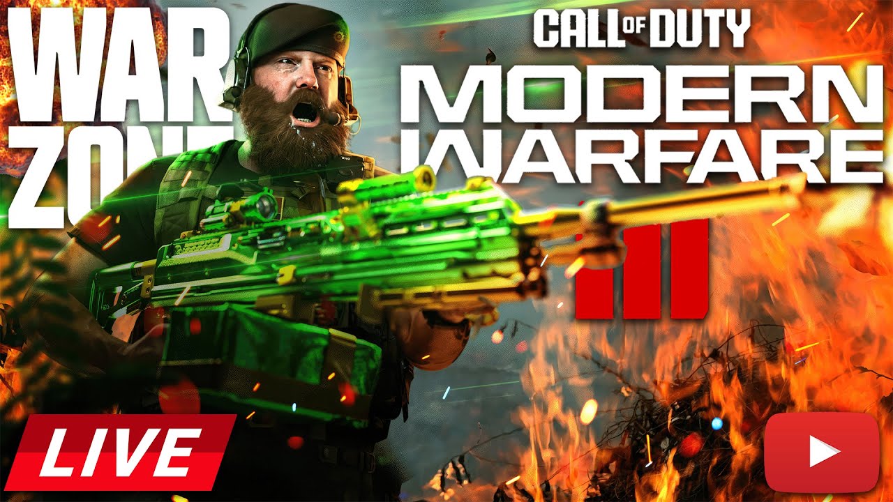 🔴LIVE - warzone 3, Unleashing the Ultimate Battle!" - YouTube