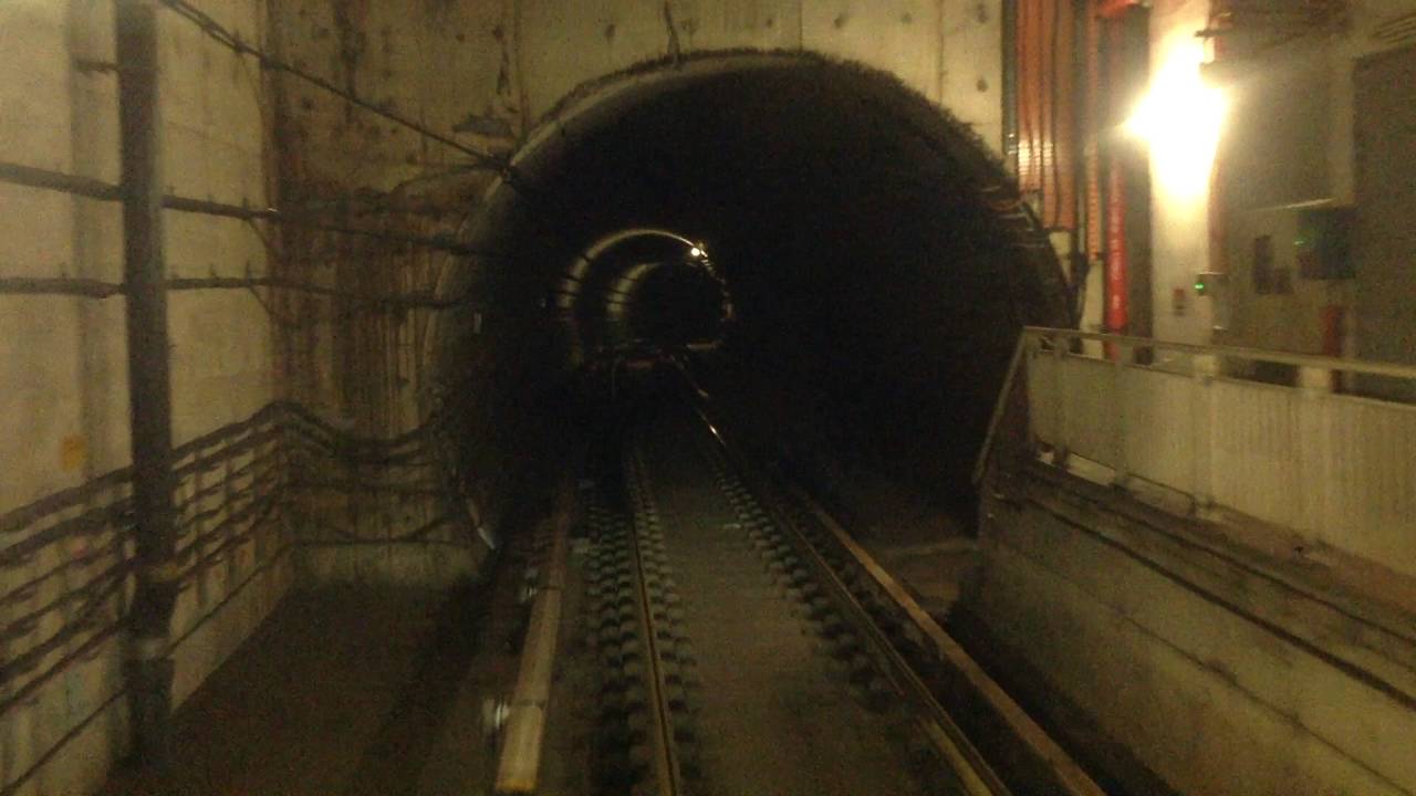 [TUNNEL VIEW] Circle Line [C830C] HarbourFront Interchange to Farrer ...