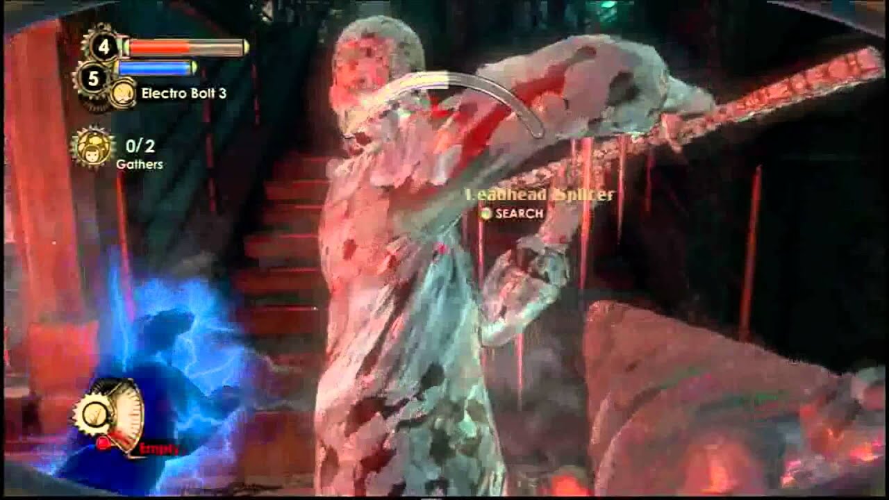Bioshock 2 GamePlay Part 4 (Collecting Gil Alexander's Genetic Key Code ...