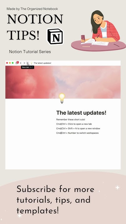 Notion App Tab Shortcuts Notion Tips And Tutorials Shorts Notion Notiontutorial Youtube