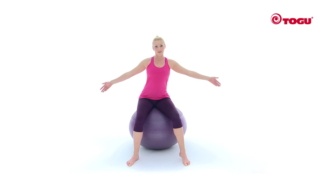 Ganzkörpertraining mit dem Pendel Ball Exercise 1 - YouTube