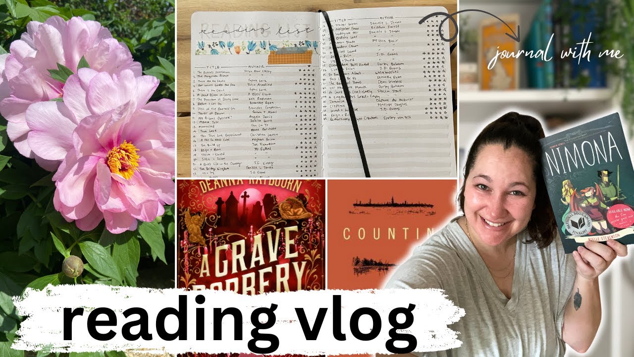 48 HR READING VLOG | filling in my reading journal, reading tbr picks, and a trader joe's haul ...