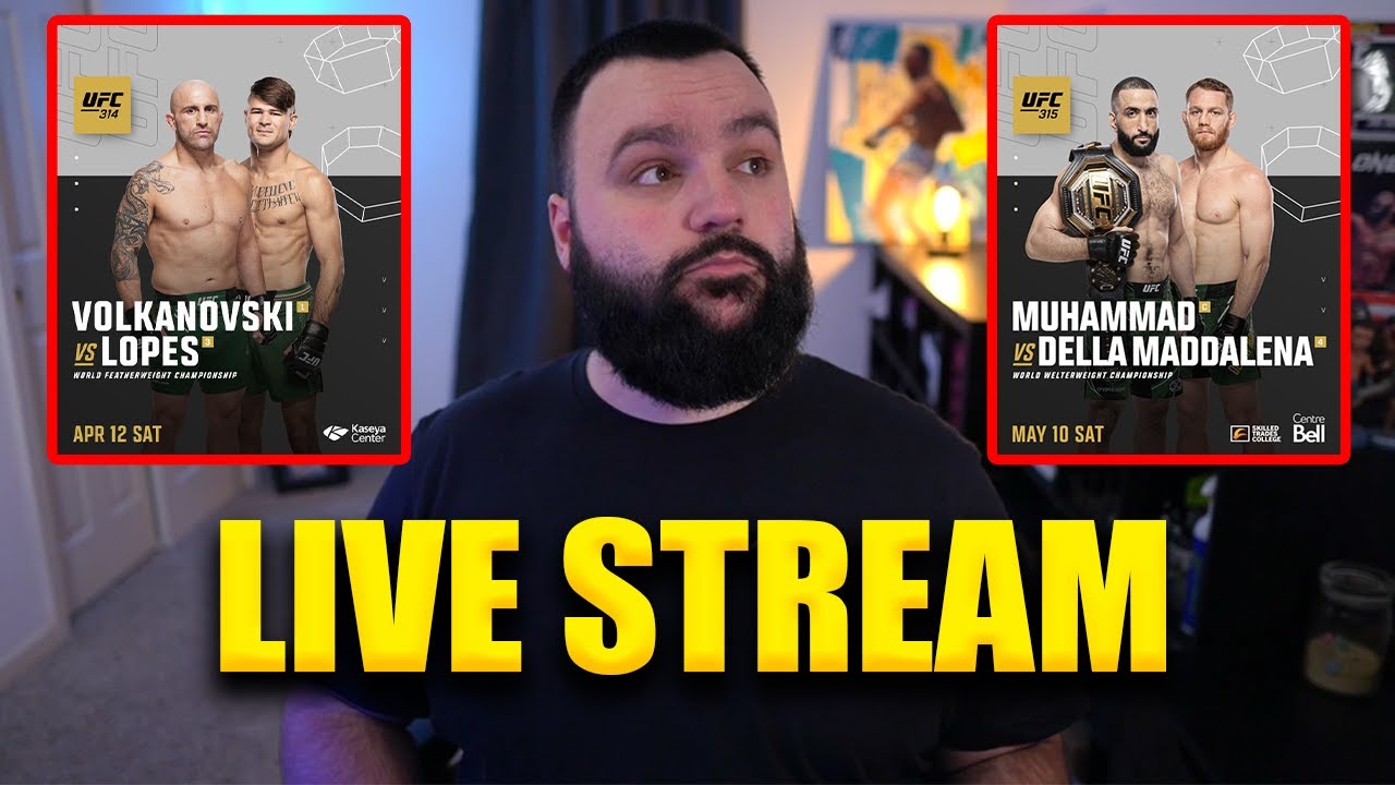 UFC 314 & UFC 315 Announced, Volk vs Lopes, Belal vs JDM, Chandler vs ...