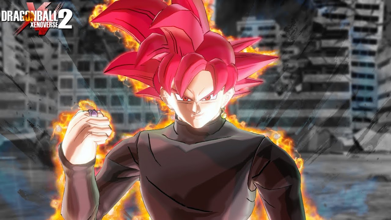 Divine Power of A GOD! NEW Goku Black custom Super Saiyan God form ...