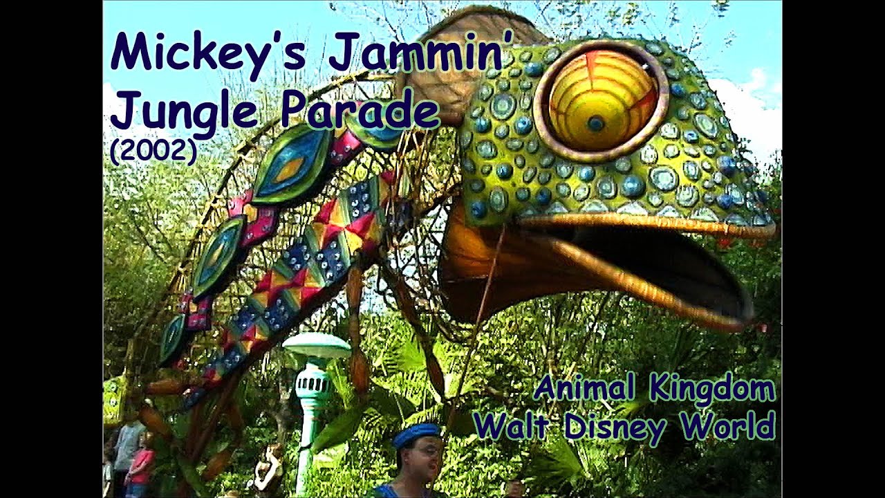 Mickey's Jammin' Jungle Parade (2002) | Animal Kingdom | Walt Disney ...