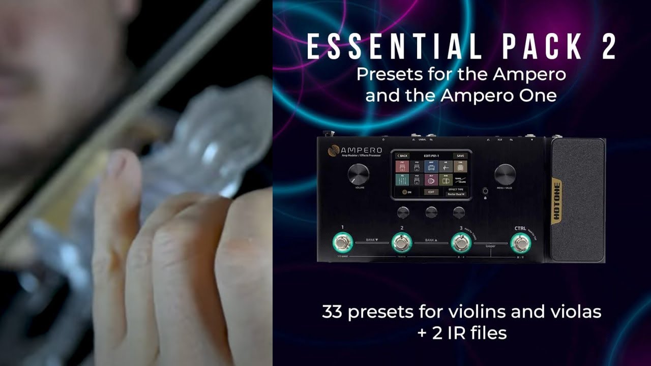 Electric Violin and Viola Presets - Hotone Ampero One Multi Effects ...