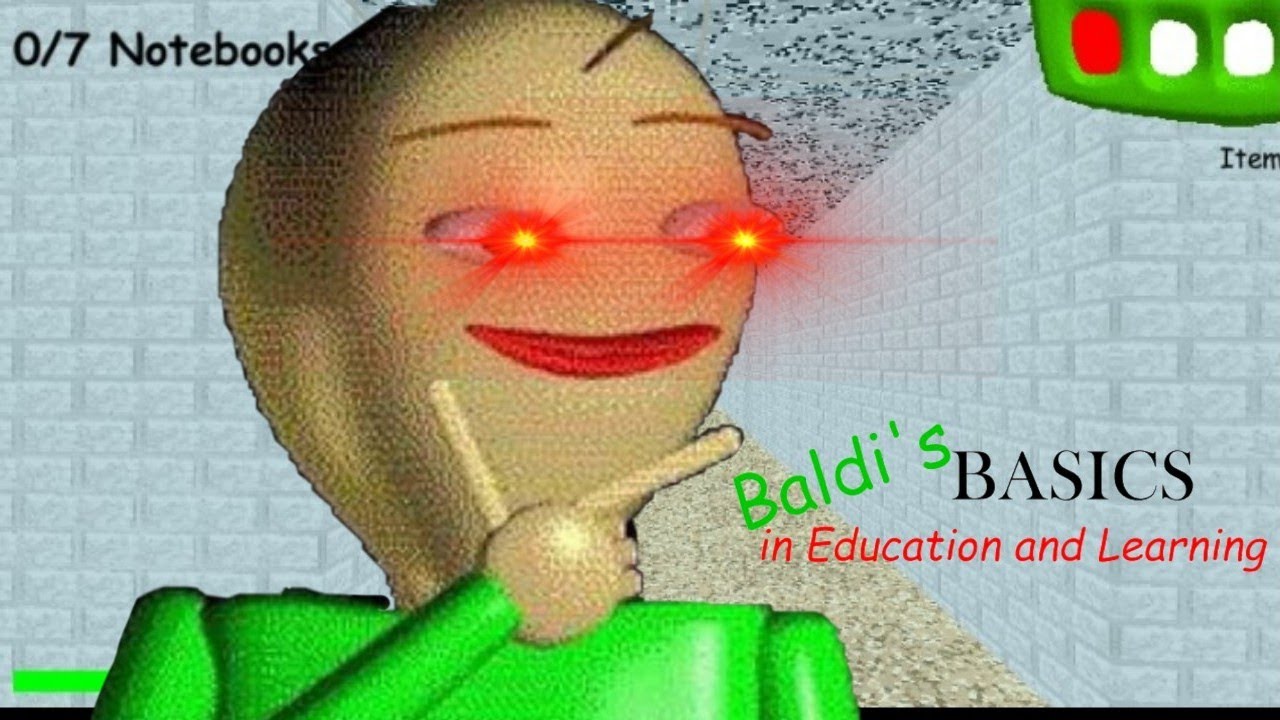 Dasar baldi!!!!!!! Baldi android gameplay - YouTube