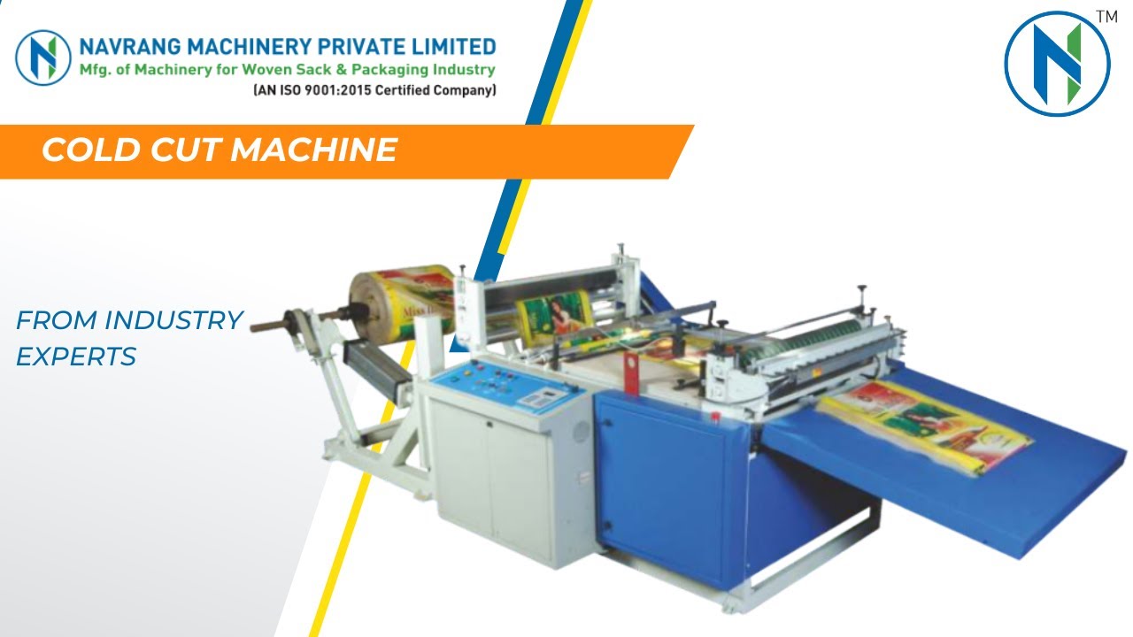 Woven Sack Cutting Machine (Cold Cut) - YouTube