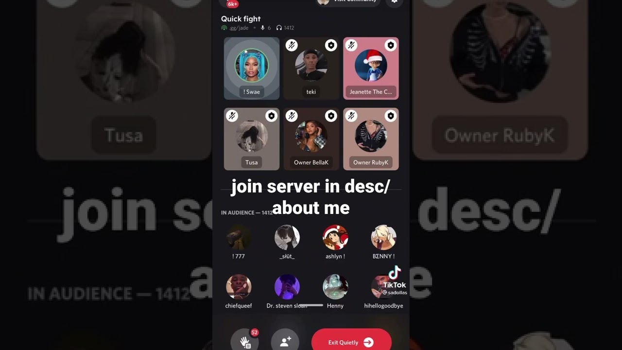 discord fight night 😂 join .gg/jade to watch - YouTube