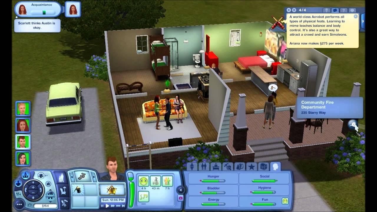 Let's Play: The Sims 3 Showtime - (Part 2) - I'm In Love w/ Commentary ...