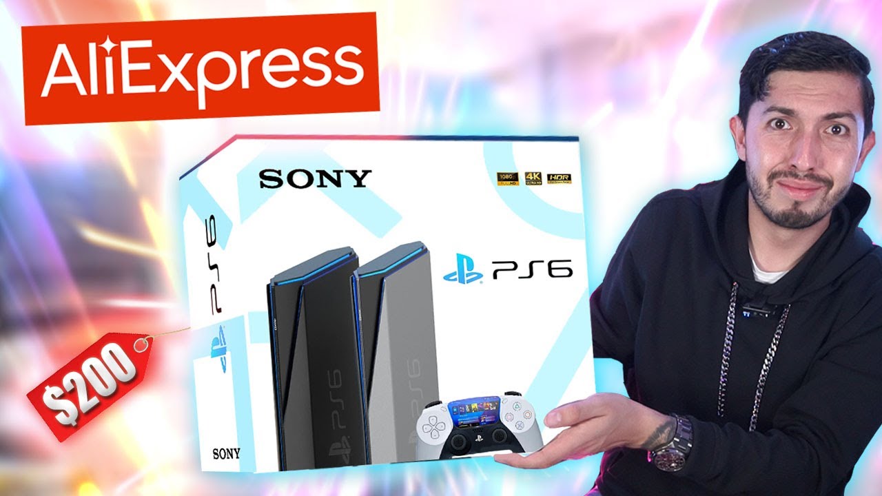 COMPRÉ LA NUEVA PS6 EN AliExpress..... ES UNA ESTAFA? - YouTube