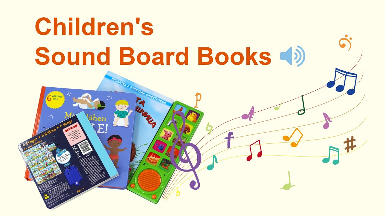 Children's Sound Board Books Printing - Bring Stories to Life Children ...