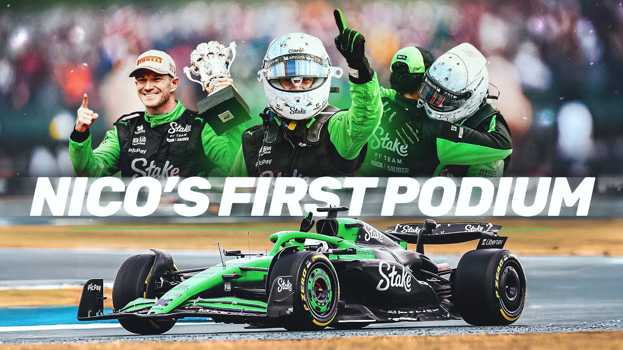 Back on the Podium! | Stake F1 Team KICK Sauber at the 2025 British GP ...