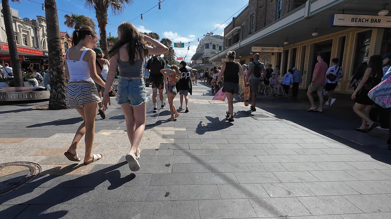 (4K) Summer Walk @ Manly | Sydney, NSW, Australia | DJI Osmo Action 4 ...