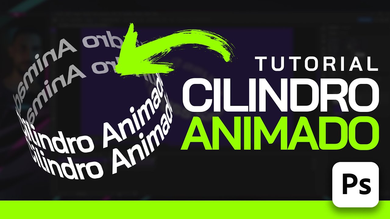 Efeito Cilindro Animado no Photoshop - YouTube
