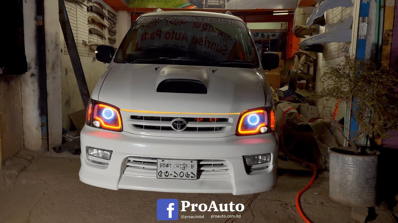 Toyota Noah KR42 Modification - YouTube