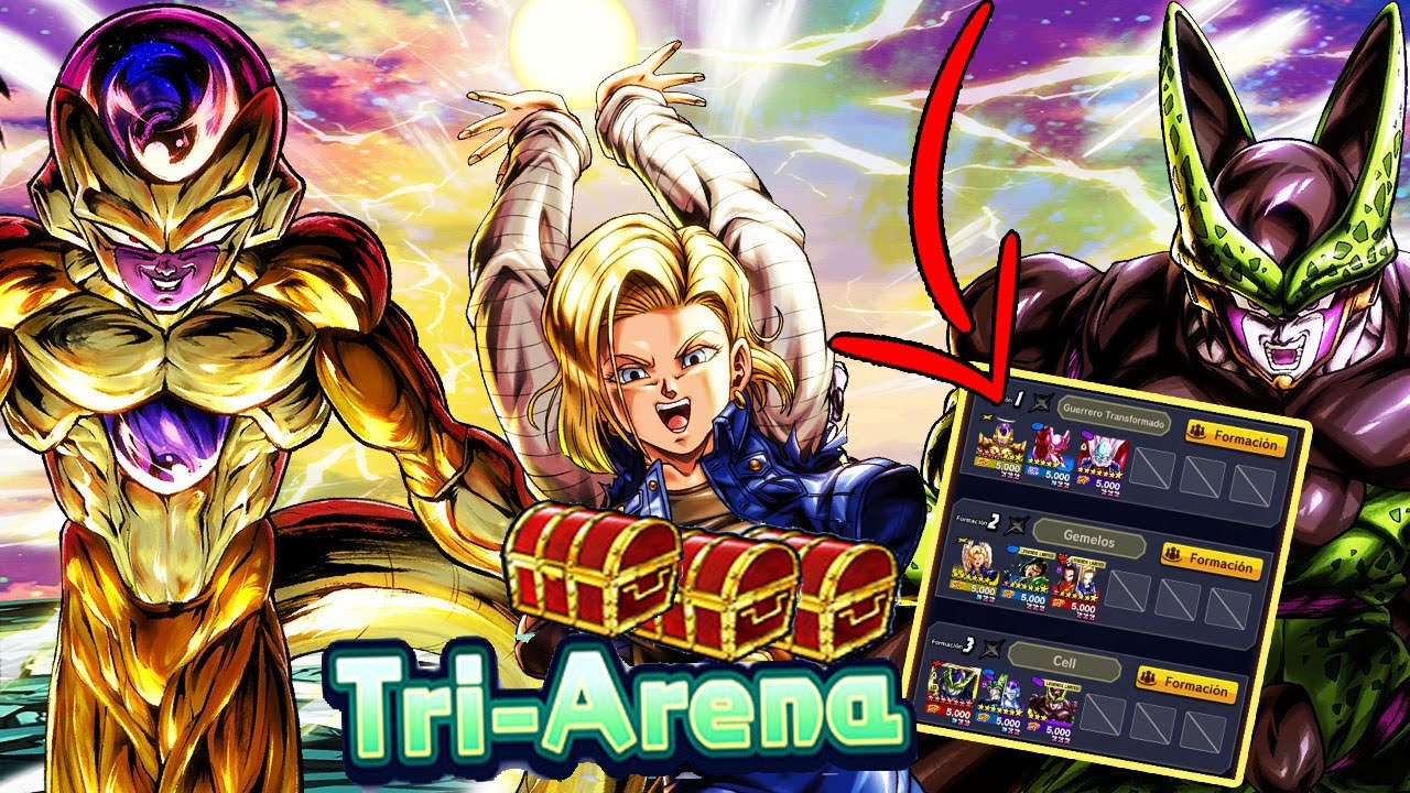 Tri-Arena Lo Mas Divertido del Juego 3 Batallas | Dragon Ball Legends ...