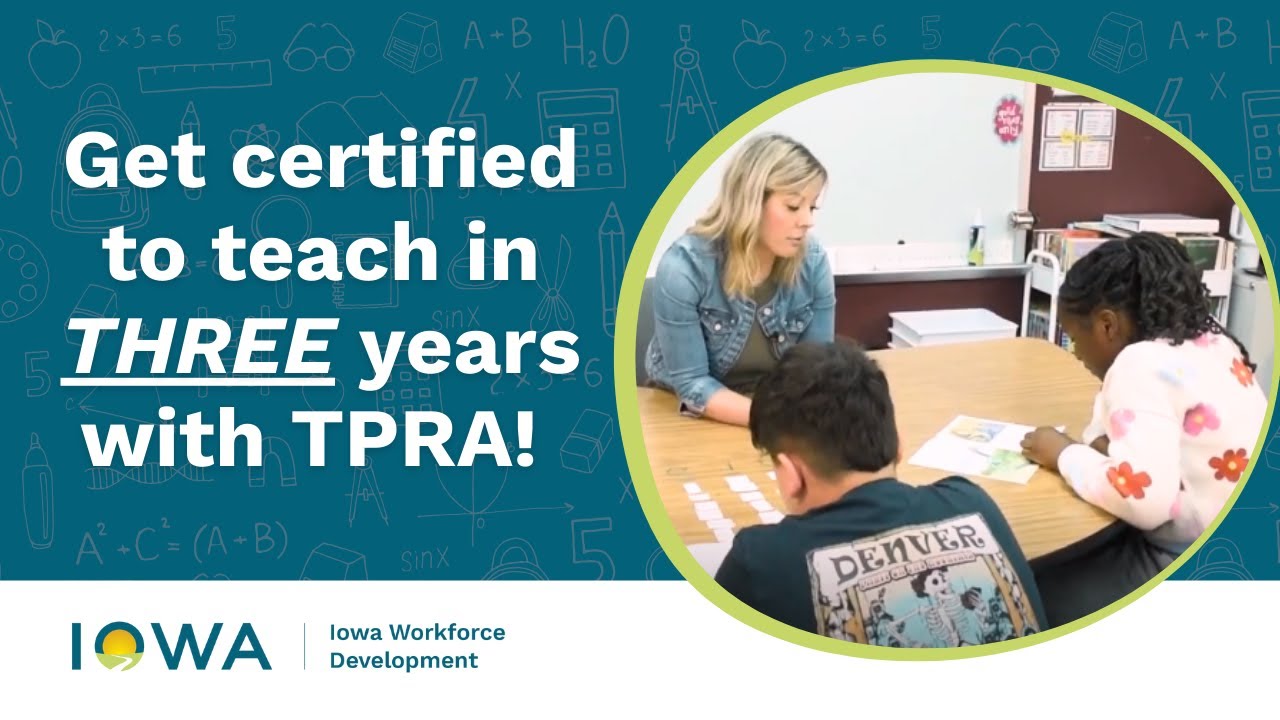 Become A Teacher In Three Years Or Less With TPRA! - YouTube