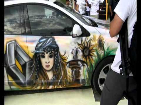 airbrush car painting - YouTube