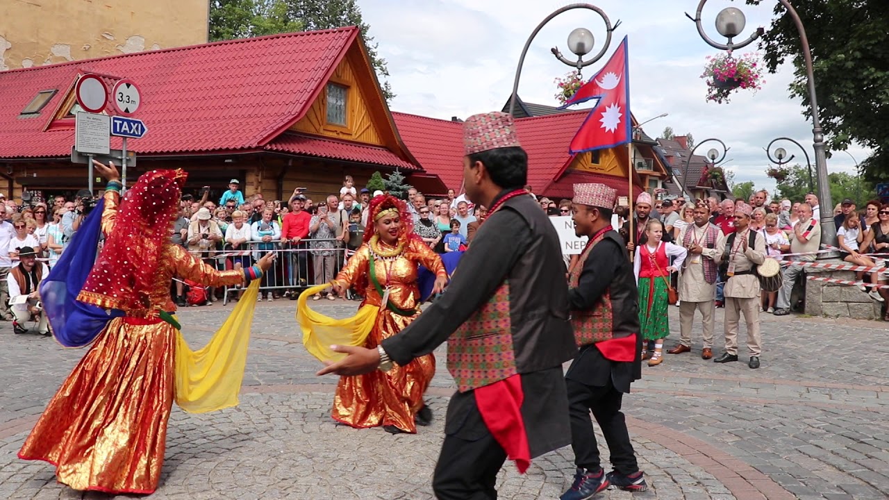 FALEBASE RODHI NEPAL CULTURAL DANCE IN ZAKOPANE POLAND 2019 - YouTube