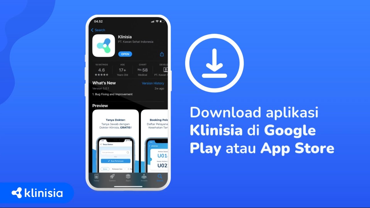 Klinisia Mobile - Solusi Cepat Antrean di Fasilitas Kesehatan - YouTube